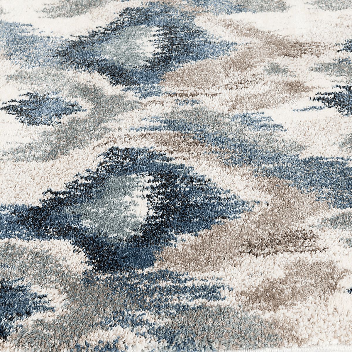 Lianne Beige Polyester Fabric Rug | Rooms to Go