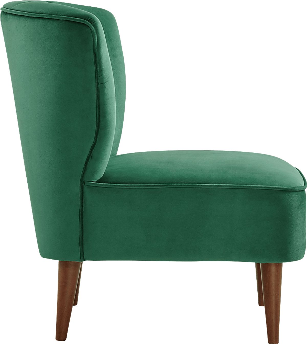 Liloa Emerald Green Polyester Fabric Accent Chair | Rooms to Go