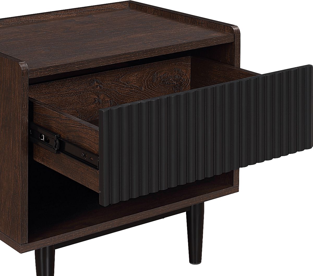 Lindall Black Black,Colors Nightstand | Rooms to Go