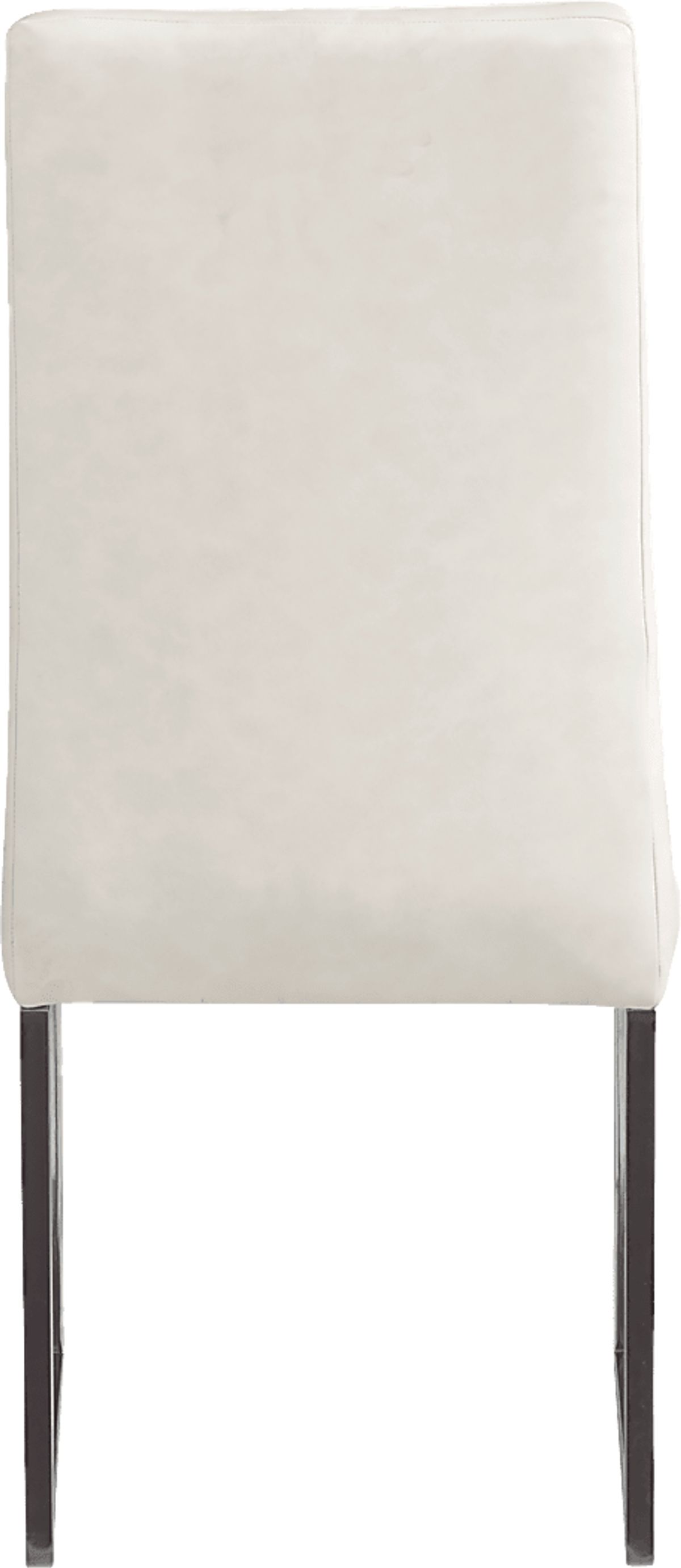 Linton Park 5 Pc Chrome Metal Off-White Beige,White Dining Room Set ...