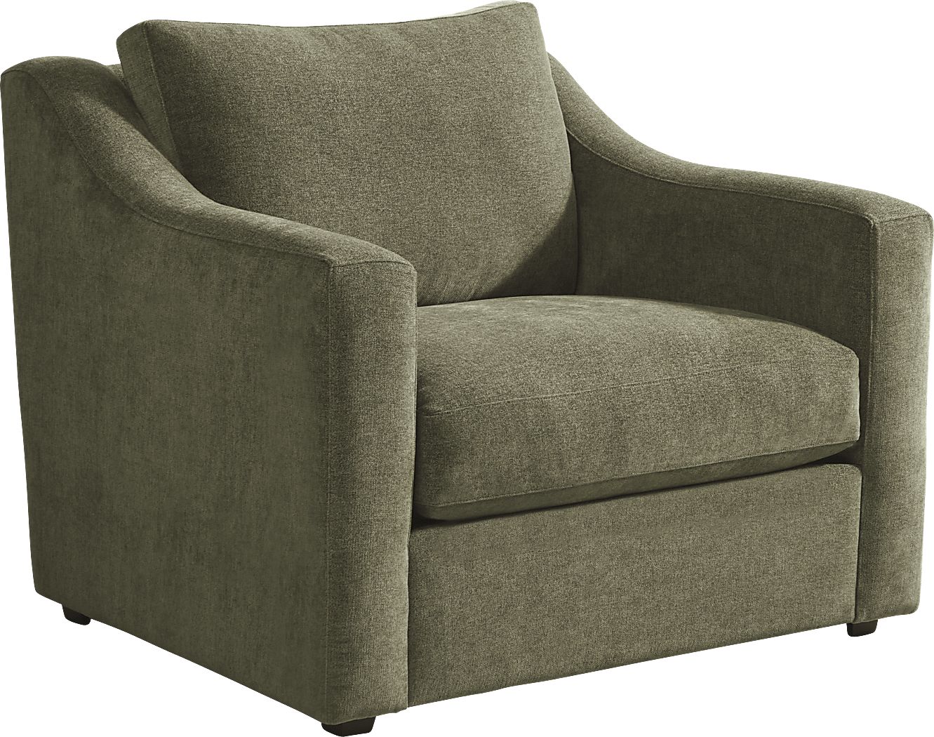 Lisbon Park Moss Green Chenille Fabric Chair | Rooms to Go