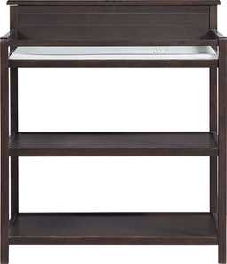 Listmore Espresso Dark Wood Changing Table | Rooms to Go