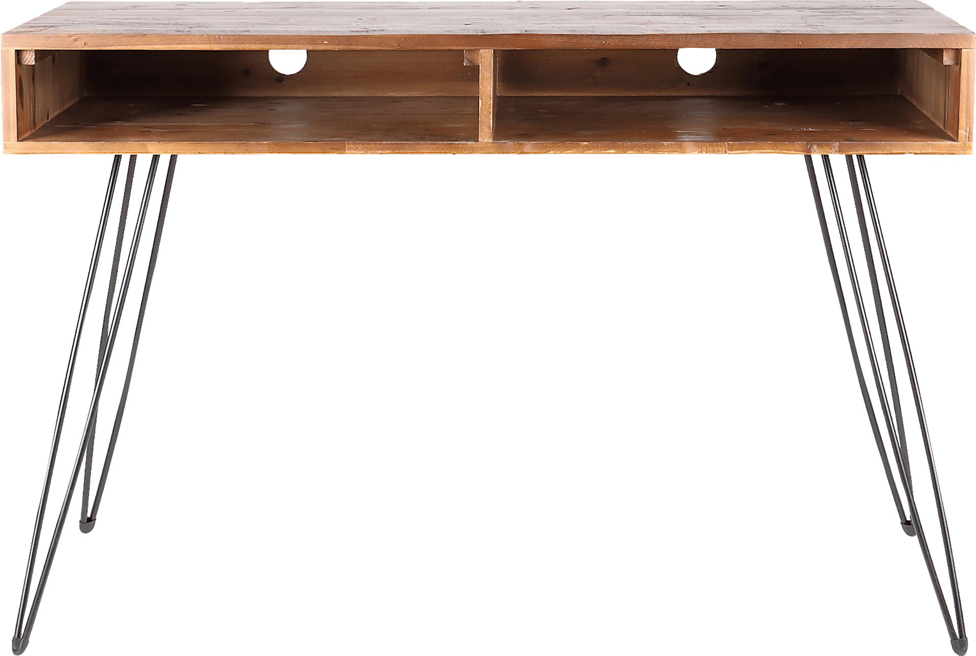 Litcham Brown Dark Wood Desk | Rooms to Go