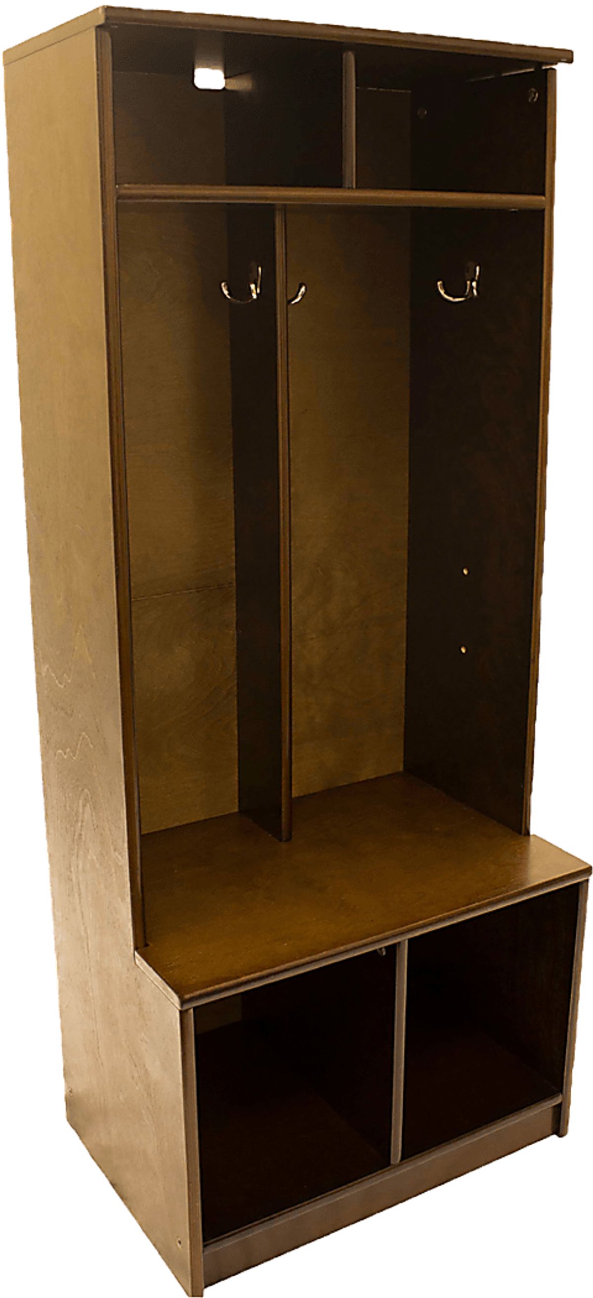 Little Partners Espresso Dark Wood Cubby Storage Locker | Rooms to Go