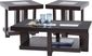 Lochlin Walnut Dark Wood 3 Pc Table Set - Rooms To Go