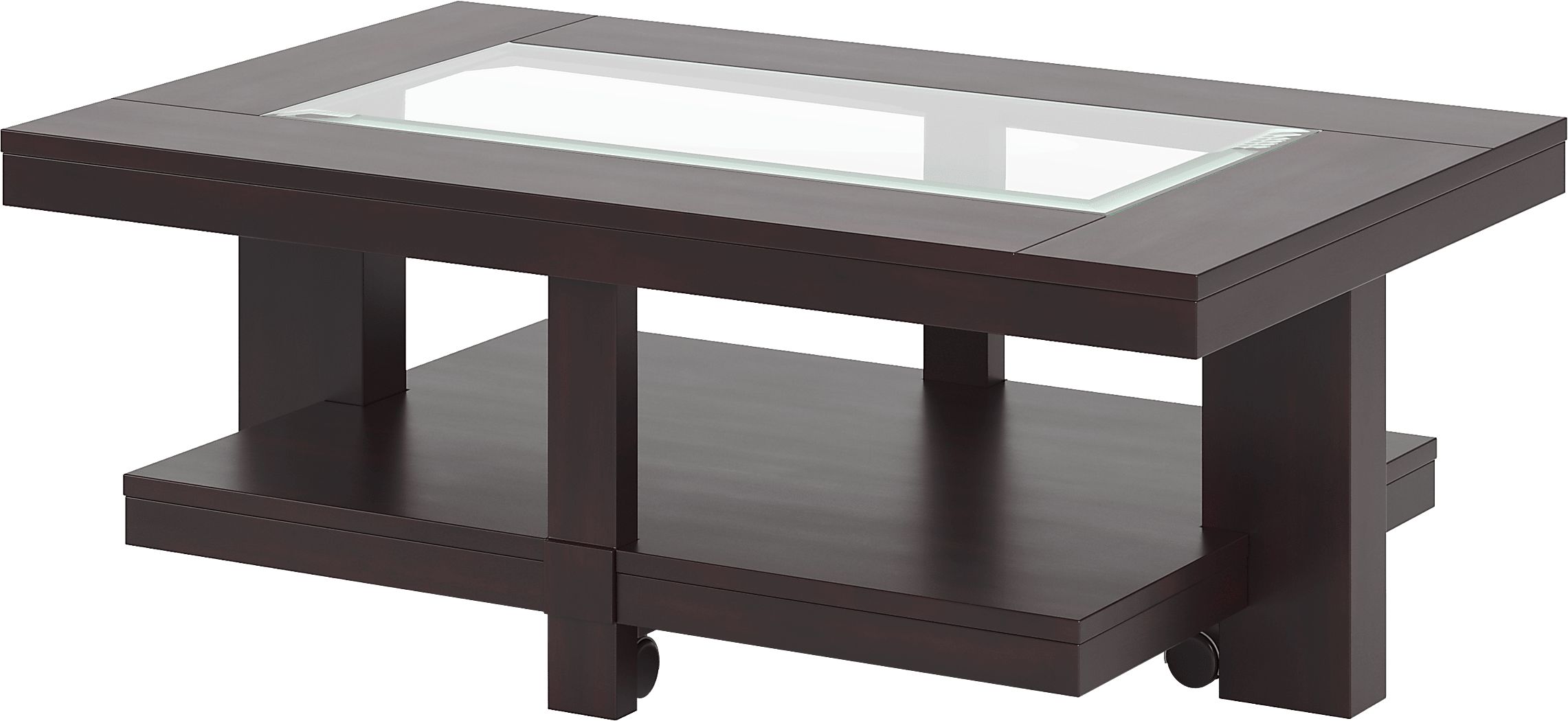 Lochlin Walnut Dark Wood Sofa Table | Rooms to Go