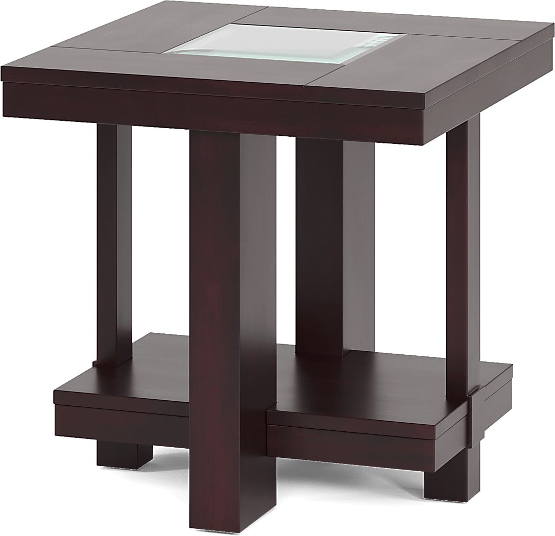 Lochlin Walnut Dark Wood Sofa Table | Rooms to Go
