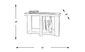 Lochlin Walnut Dark Wood Sofa Table - Rooms To Go