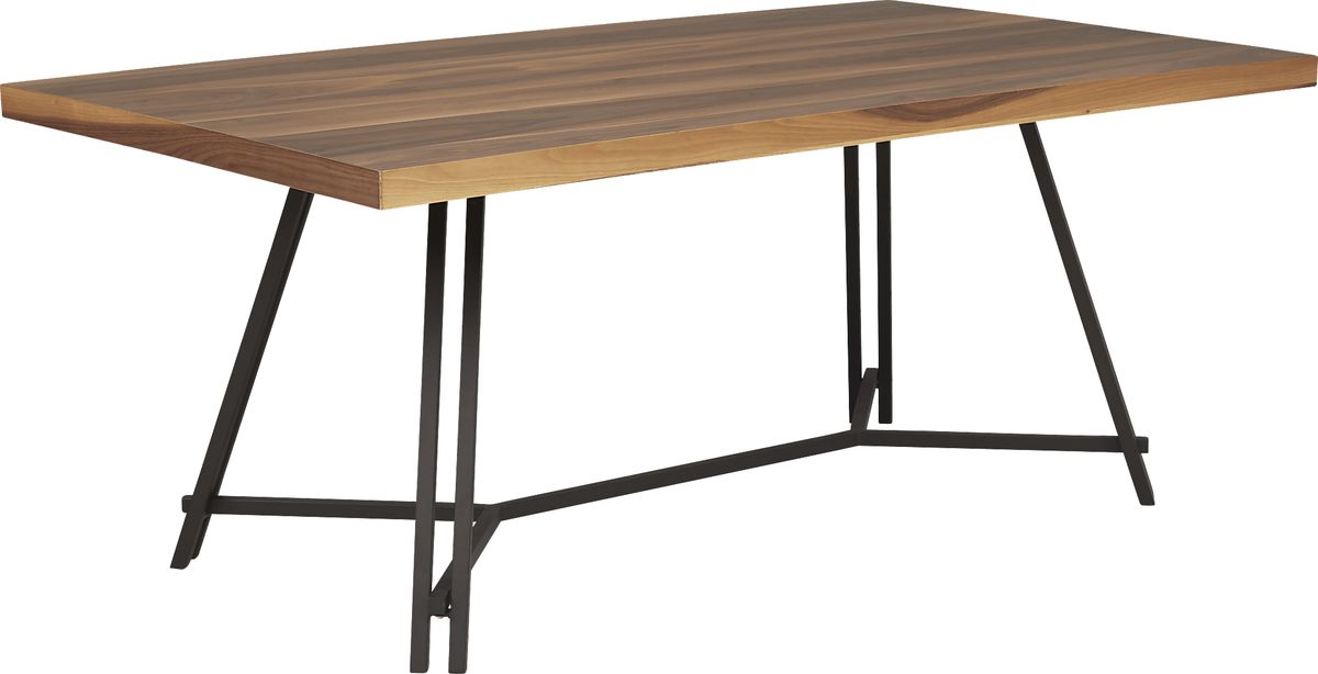 Loft Side Brown Dark Wood Dining Table | Rooms to Go