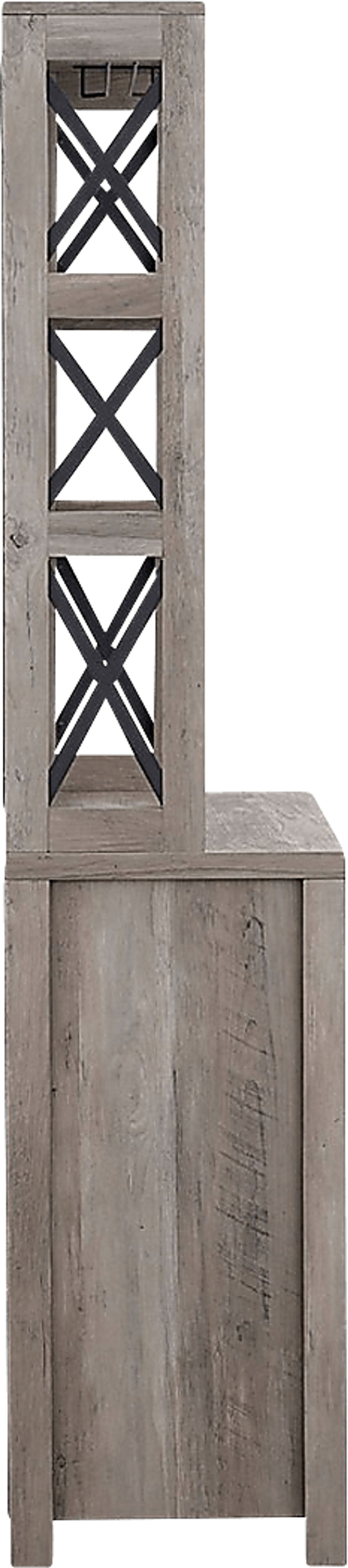 Loron Gray Bar Cabinet | Rooms to Go