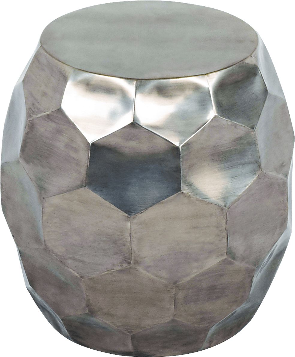 Loundonwood Pewter Metal Accent Table - Rooms To Go