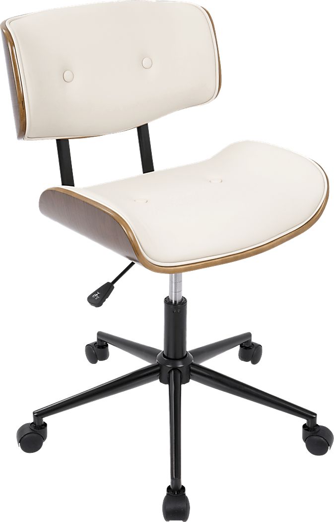 Loxley Cream Beige Desk Chair | Rooms to Go