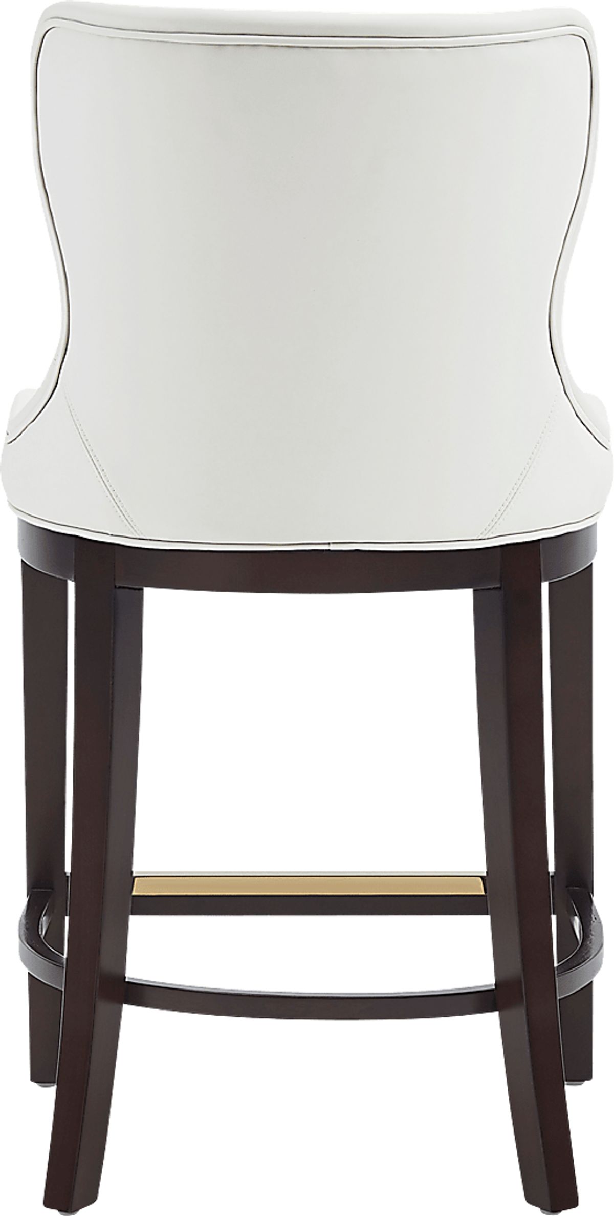 Lucentwater White Vinyl Fabric Counter Height Stool | Rooms to Go