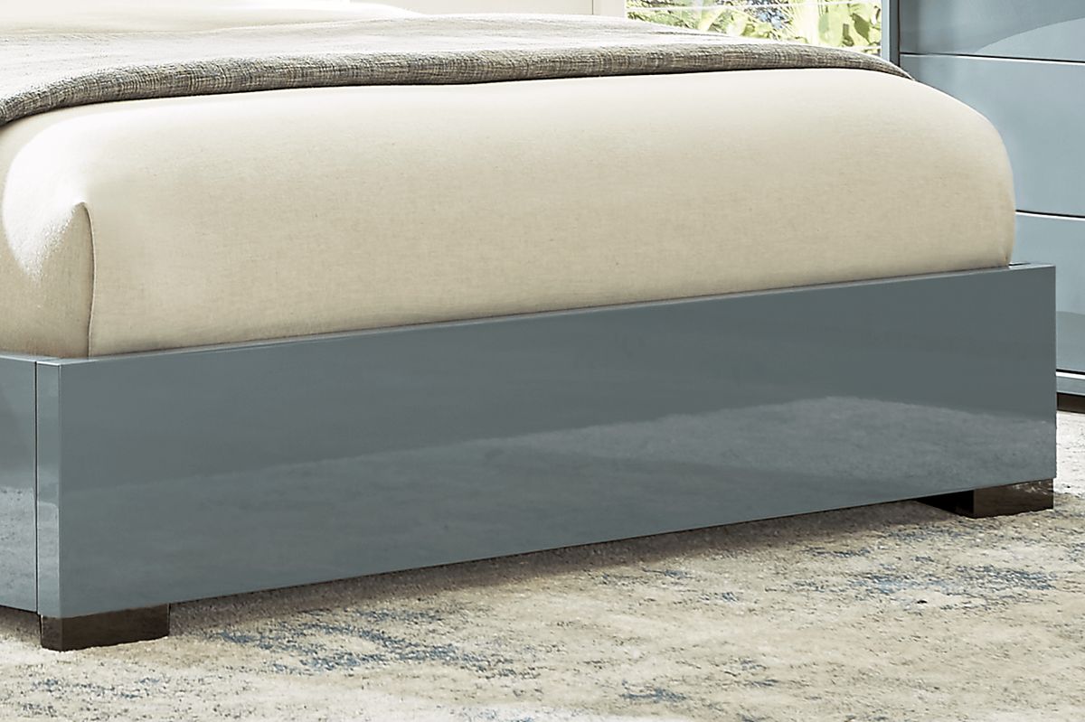 Luma Vista Blue Colors 3 Pc King Bed | Rooms to Go