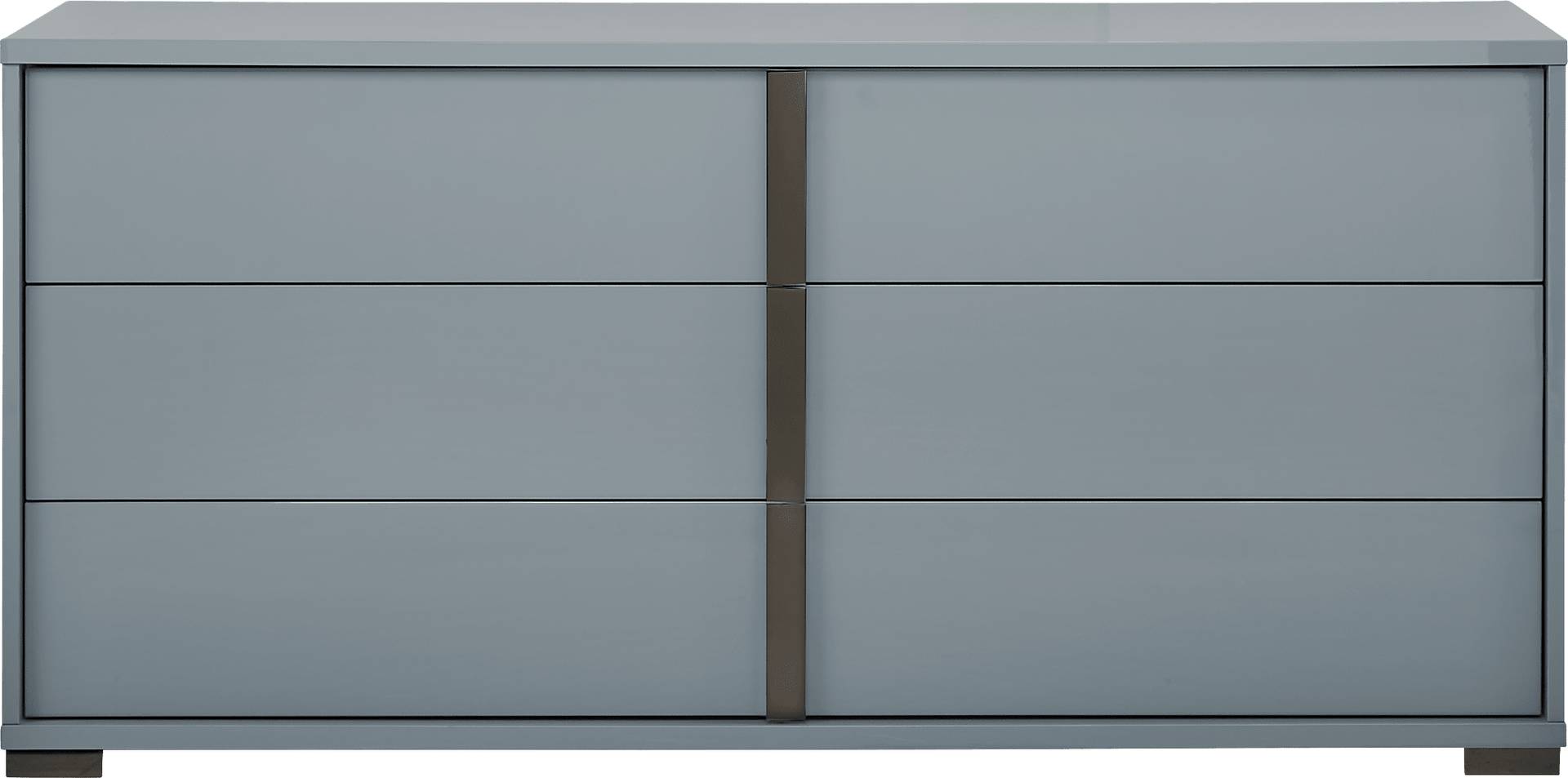 Luma Vista 5 Pc Blue Colors Queen Bedroom Set With Mirror, Dresser, 3 ...