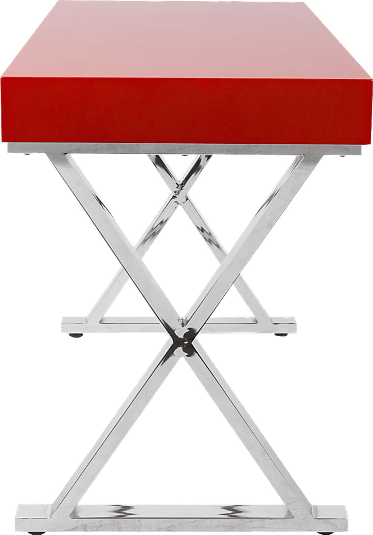 Luster Red Colors Desk | Rooms to Go