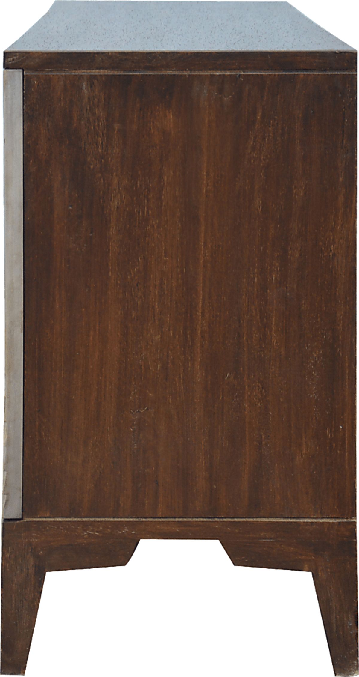 Luwana Brown Dark Wood Credenza | Rooms to Go