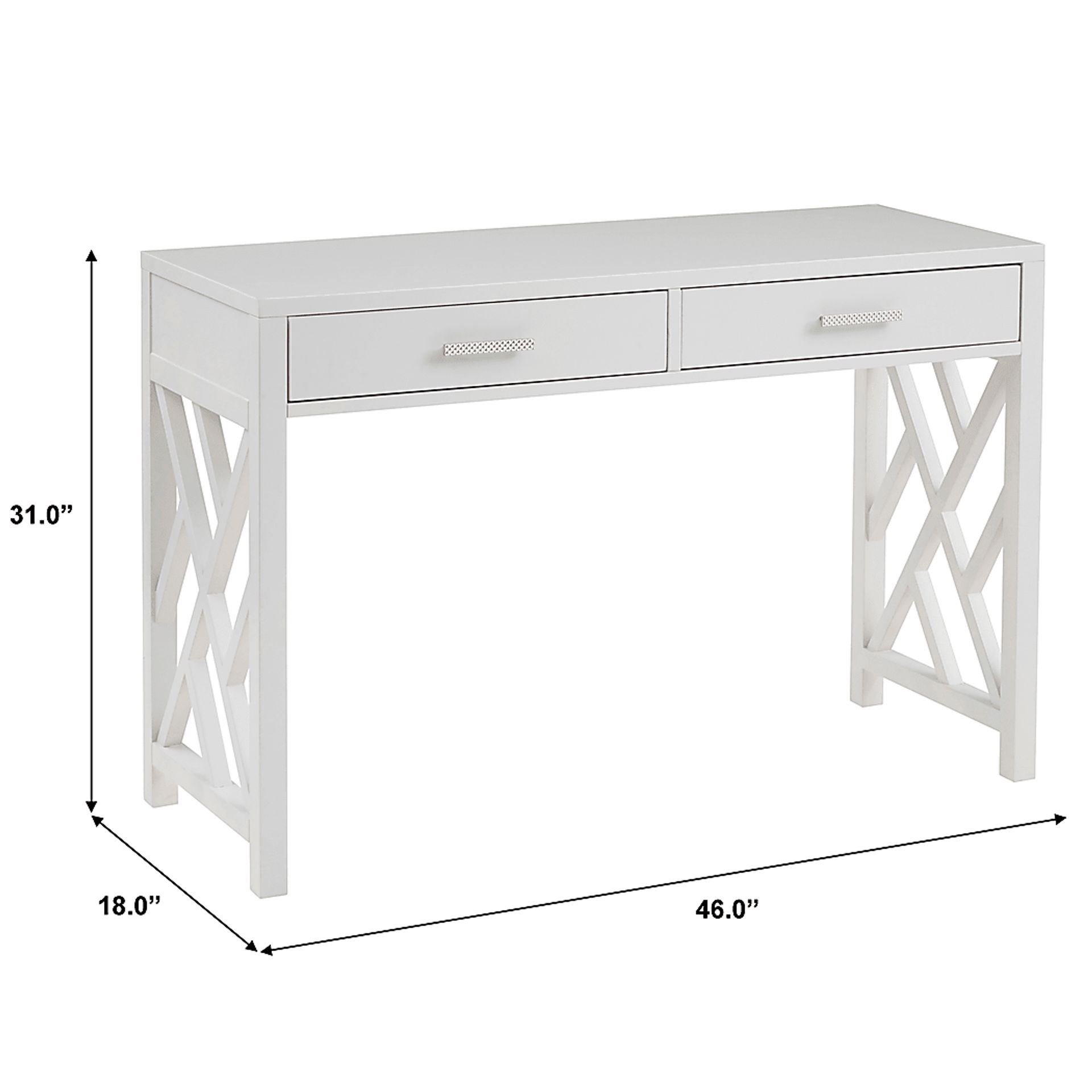 Luxomni White Colors,White Desk | Rooms to Go