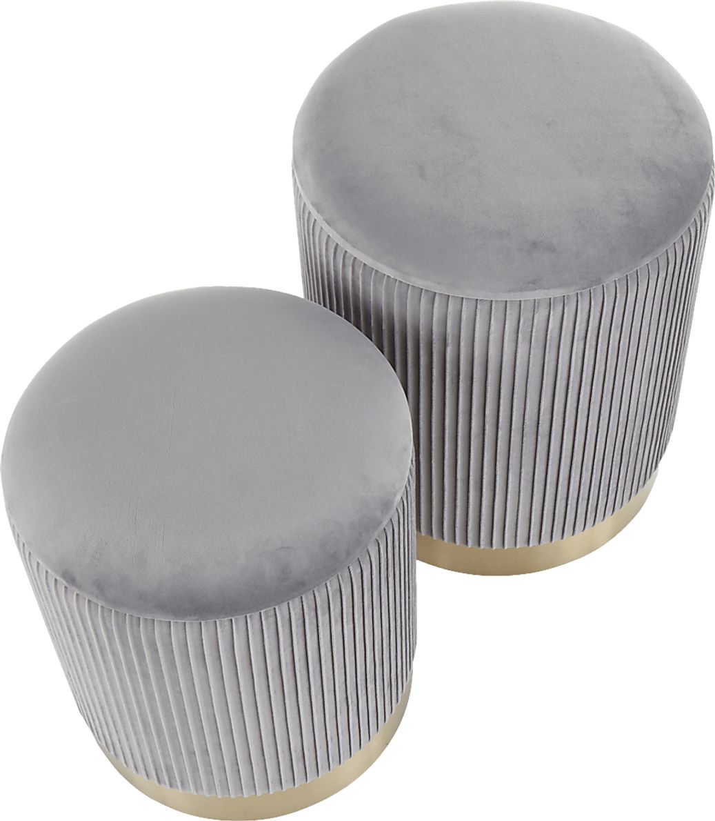 Lyerly Gray Ottoman, Set of 2 - Rooms To Go