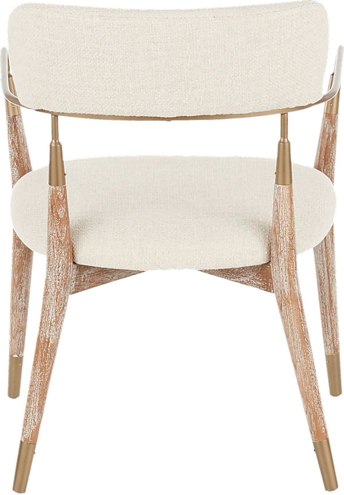 Mackling Cream Colors,Light Wood,White Arm Chair, Set Of 2 | Rooms to Go