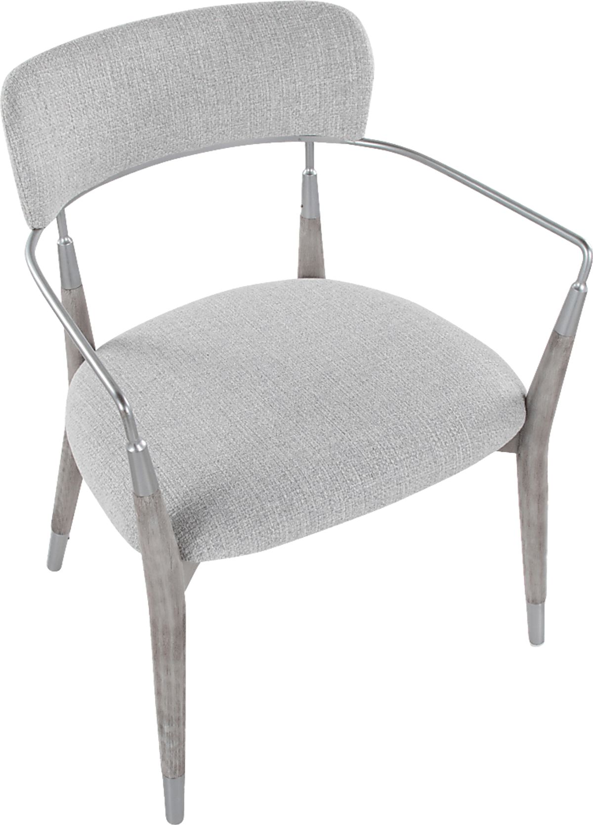 Mackling Gray Arm Chair, Set Of 2 | Rooms to Go