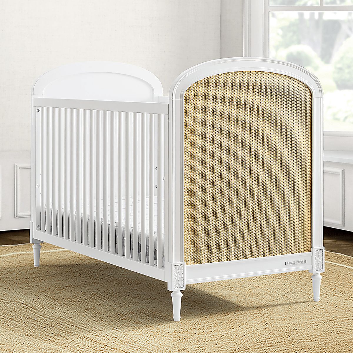 Delta Children Madeline White Colors,White Crib | Rooms to Go