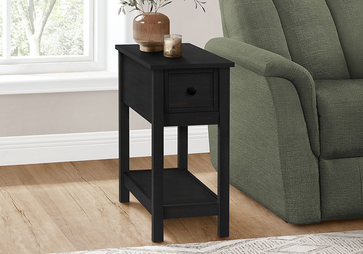 Madu Black Black,Colors End Table | Rooms to Go
