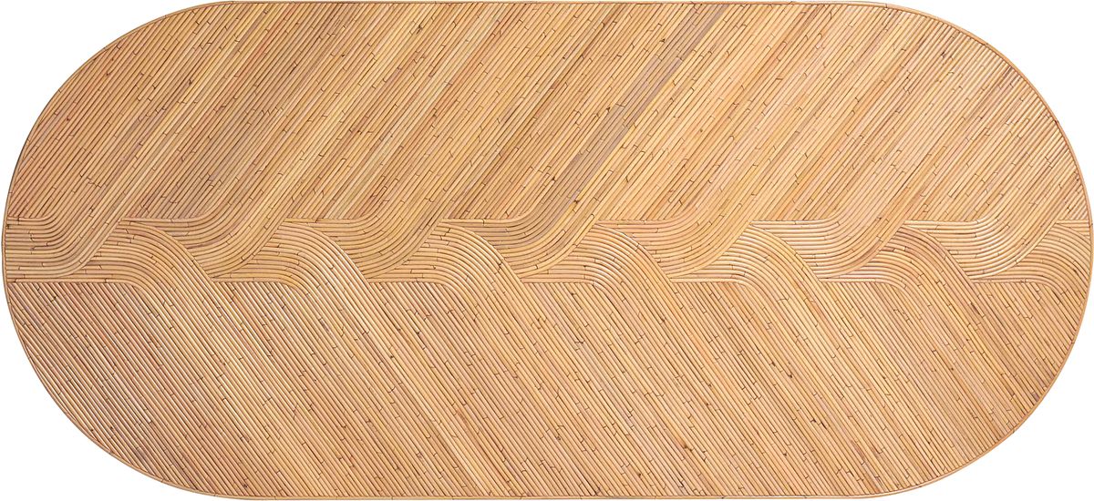 Magaw Light Wood Fruitwood Natural Beige,White Dining Table | Rooms to Go