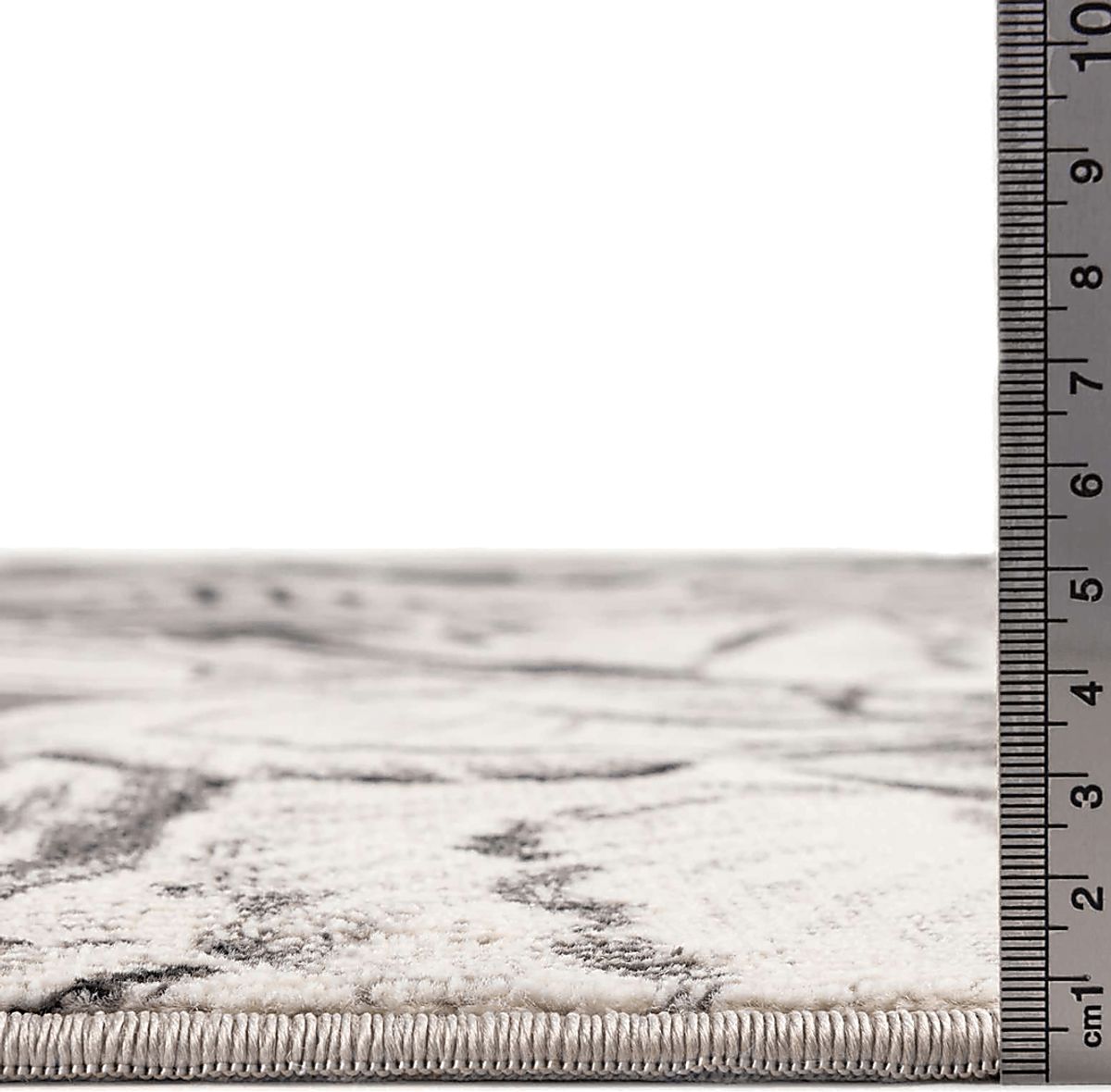 Magnolia Charcoal,Ivory Beige,Black,Gray Rugs | Rooms to Go