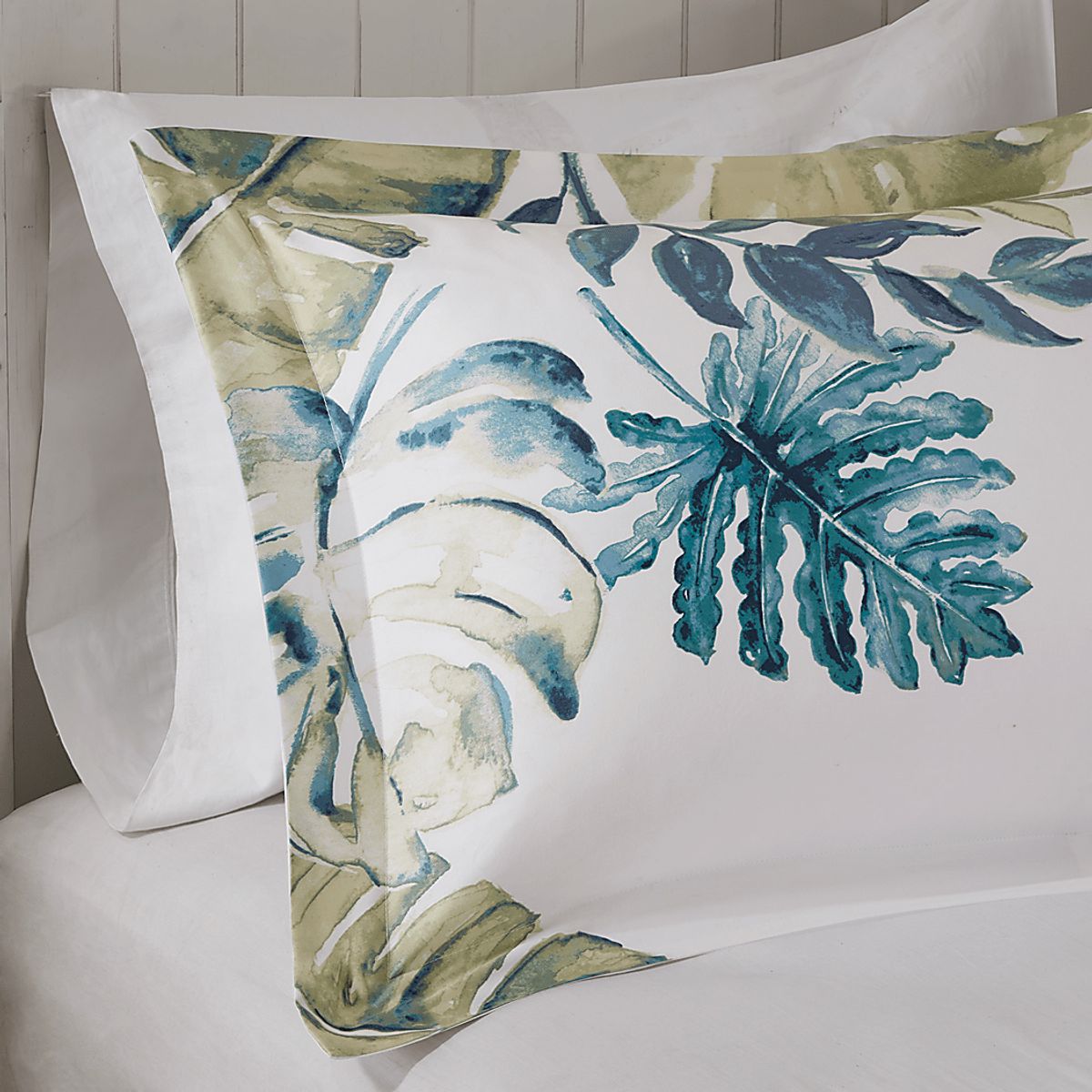 Magoword White Cotton Fabric 6 Pc California King Comforter Set | Rooms ...
