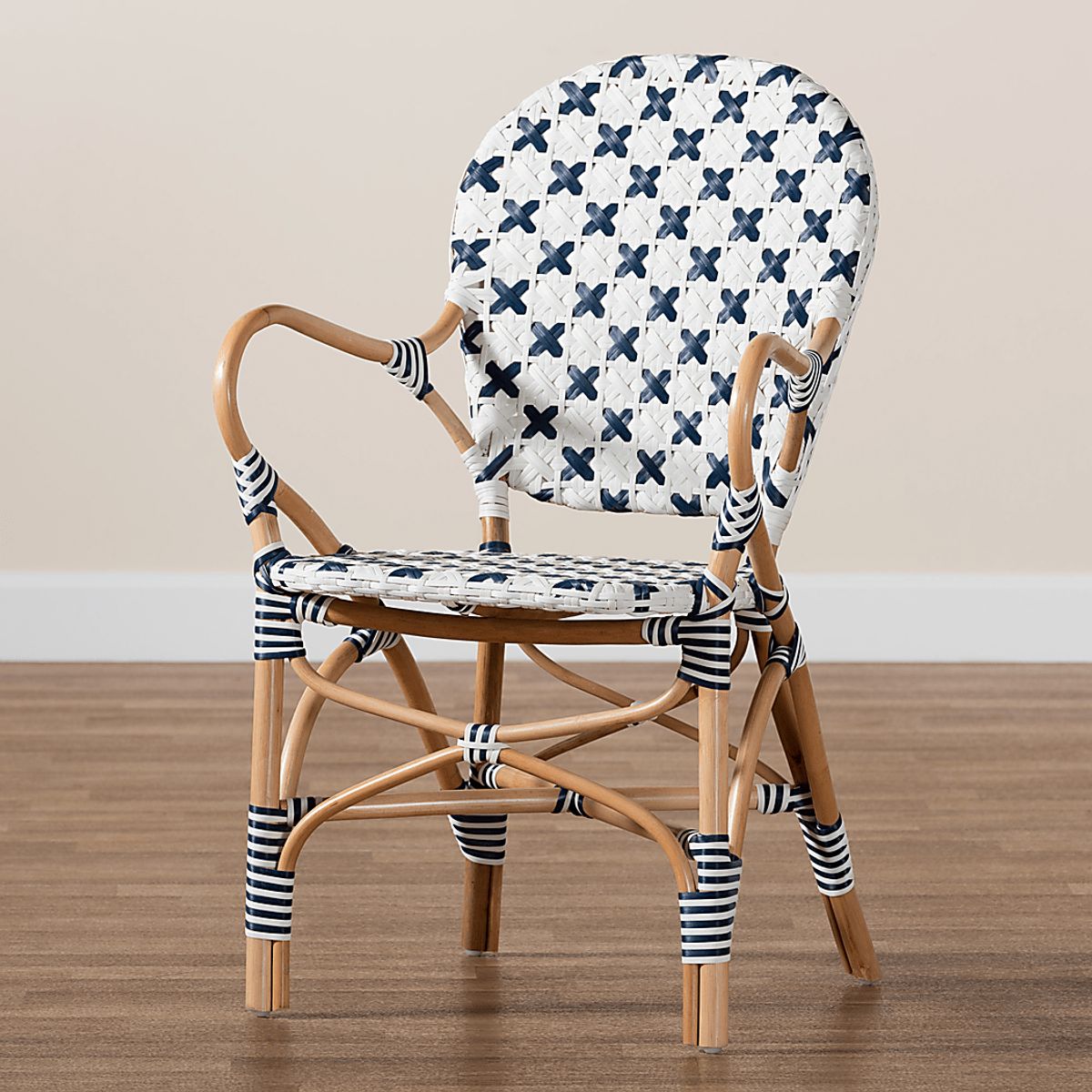 Magritte Blue Arm Chair | Rooms to Go