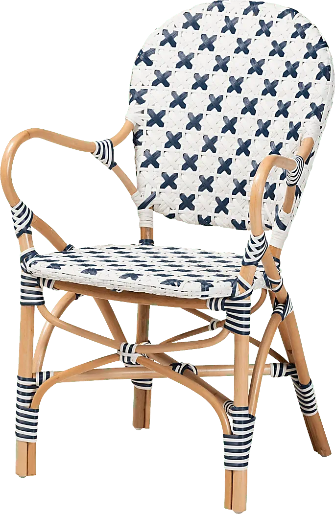 Magritte Blue Arm Chair | Rooms to Go