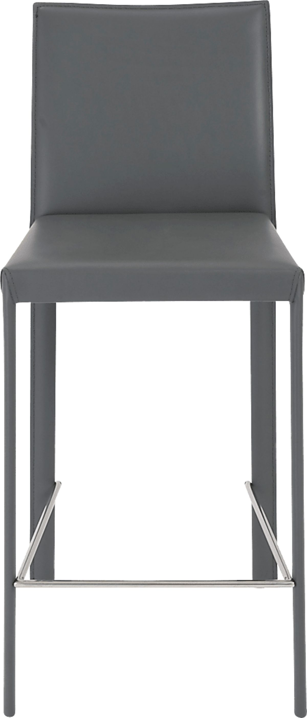 Mahlum Gray Leather Counter Stool, Set Of 2 | Rooms to Go