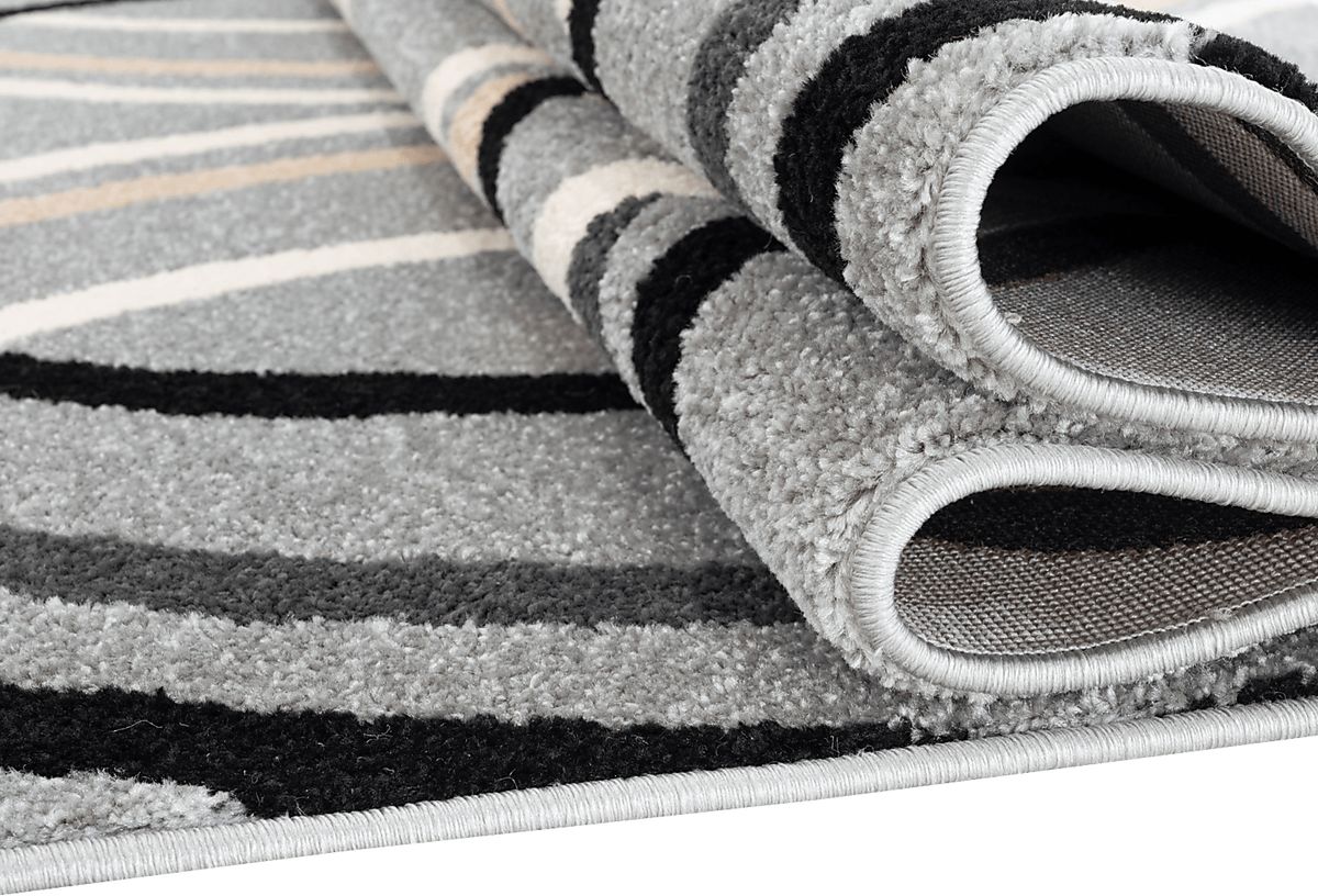 Mahonia Gray Rug | Rooms to Go