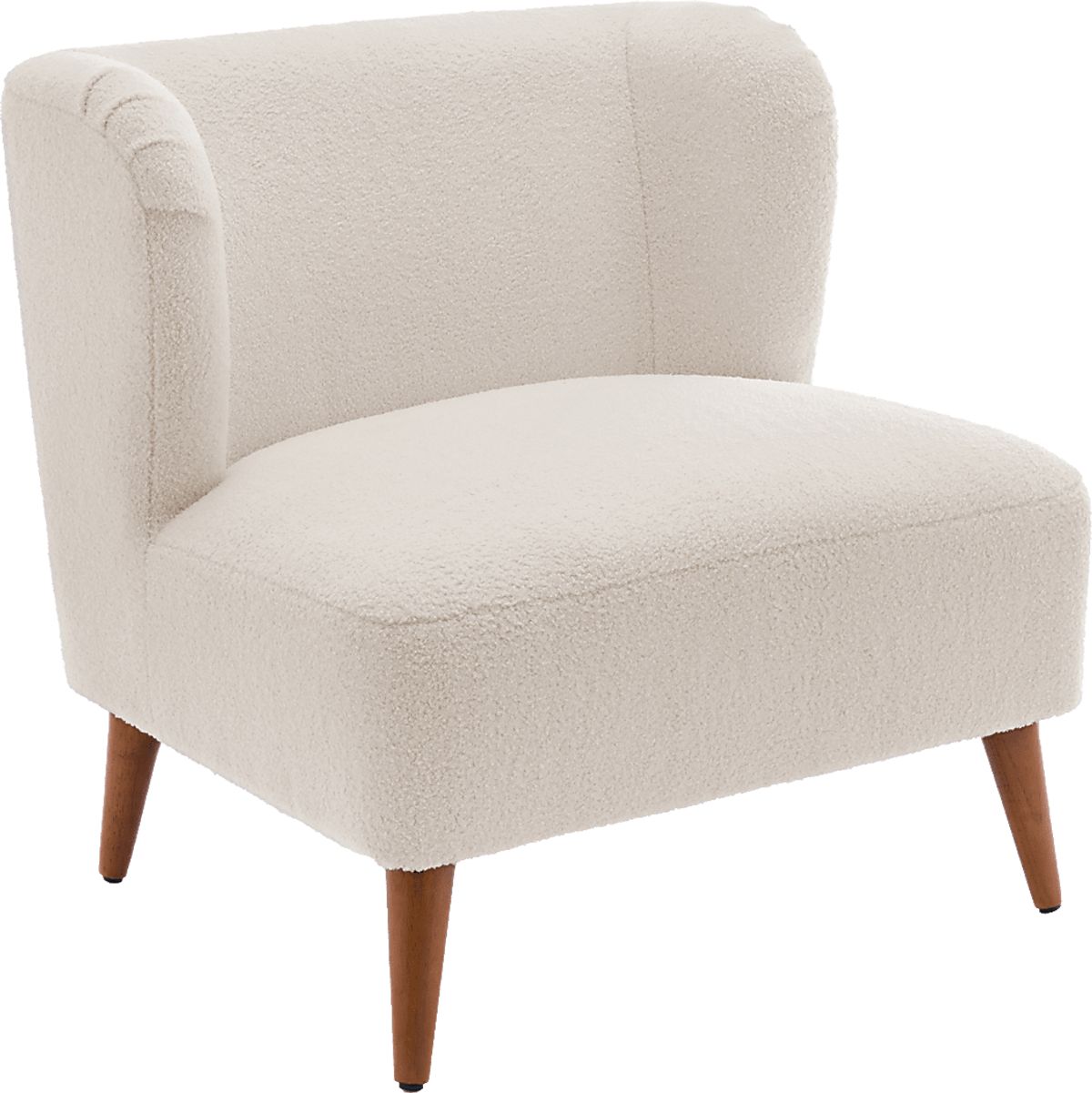 Maier White Polyester Fabric Accent Chair | Rooms to Go