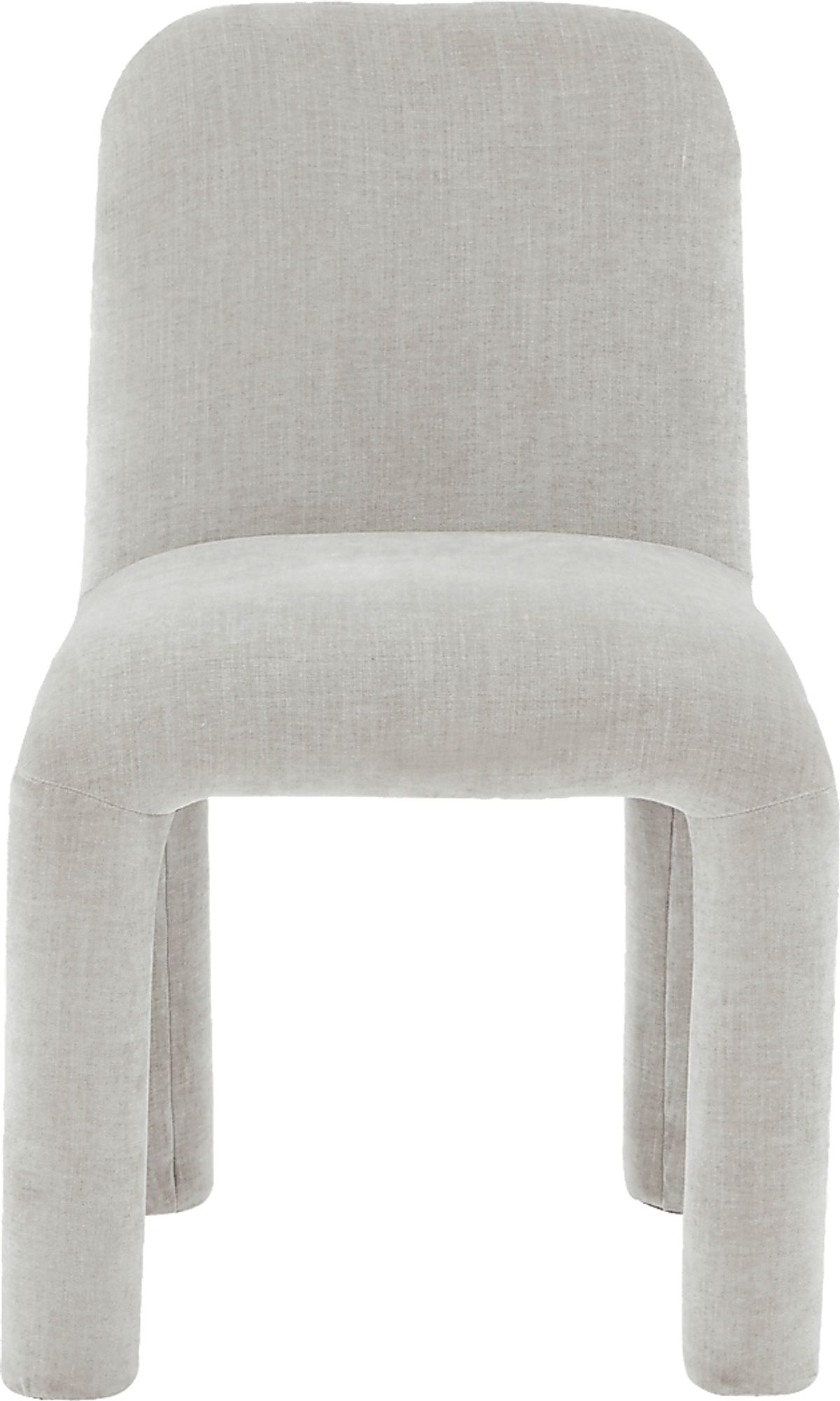 Mainmast Light Gray Polyester Fabric Dining Chair | Rooms to Go