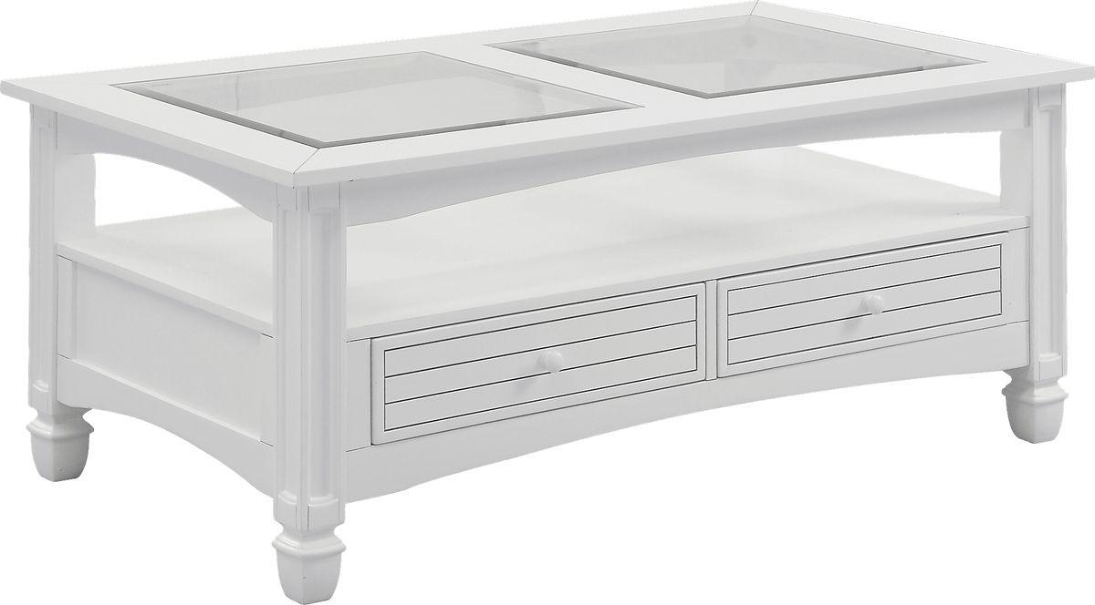 Maisie White Colors,White Cocktail Table | Rooms to Go