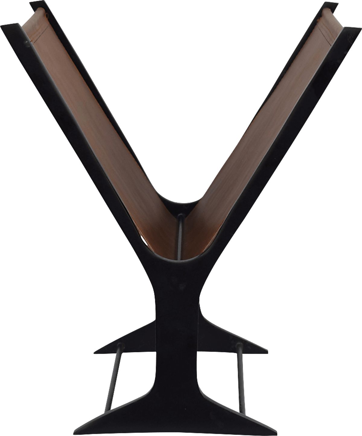 Malax Brown Dark Wood Magazine Holder | Rooms to Go