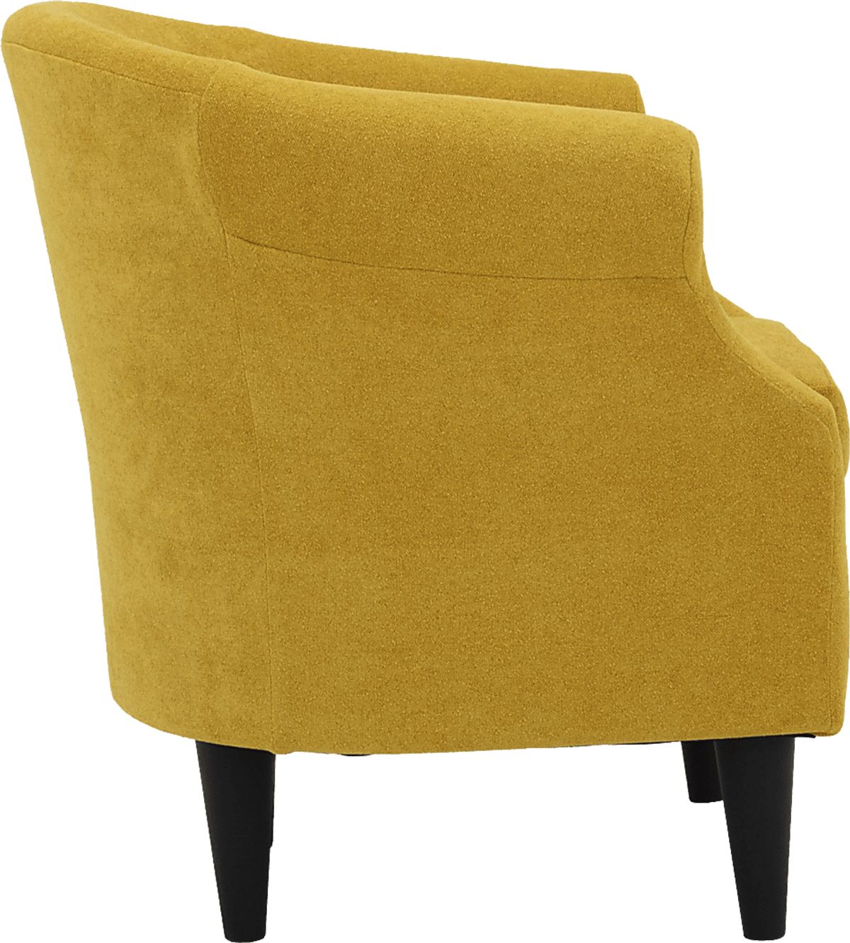 Malifi Yellow Polyester Fabric Accent Chair | Rooms to Go
