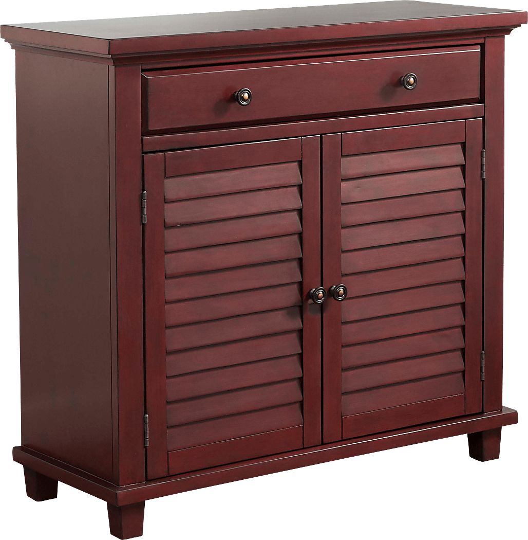 Malquin Red Accent Cabinet | Rooms to Go