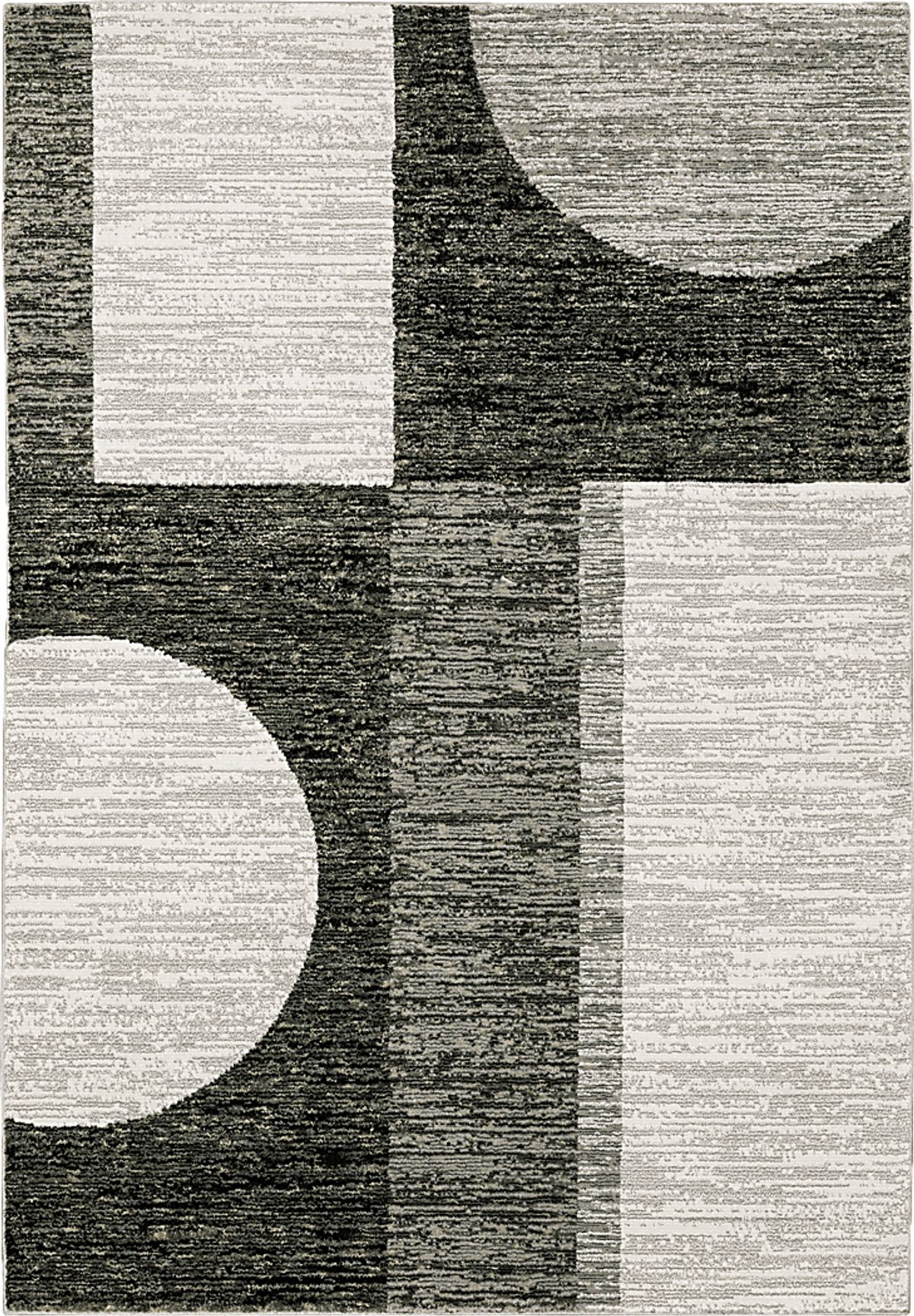 Mandla Charcoal,Gray Black,Gray Rugs | Rooms to Go