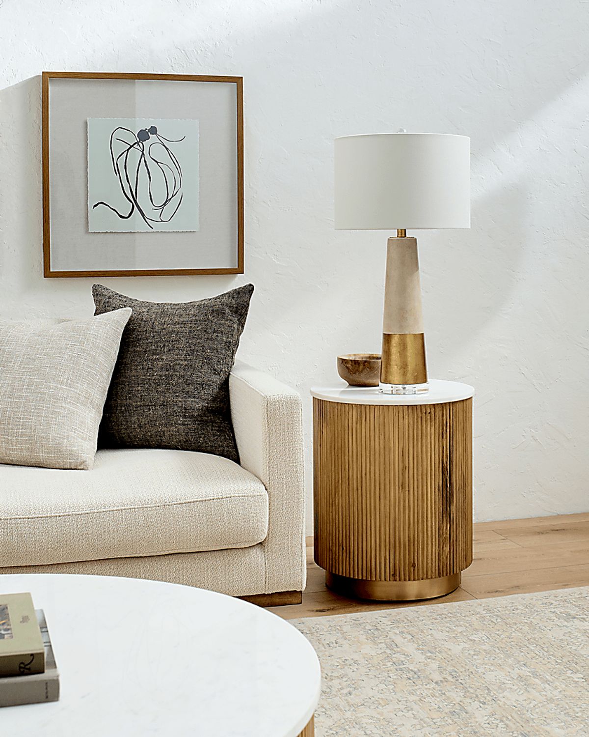 Salinger 5 Pc Brown Leather Living Room Set With Sofa, Loveseat, 3 Pc ...