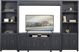 Manor Bridge Blue 4 Pc Wall Unit with 66 in. Console - Rooms To Go