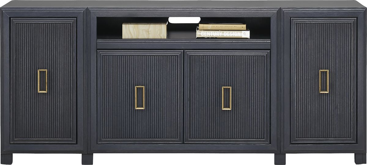 Manor Bridge Blue Colors Console | Rooms to Go