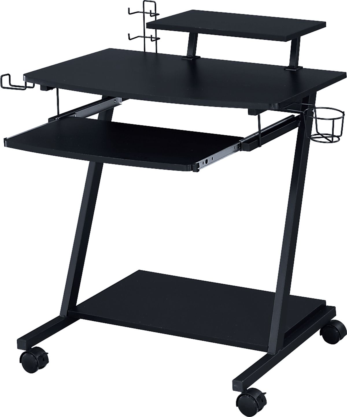 Mansy Black Black,Colors Computer Desk | Rooms to Go