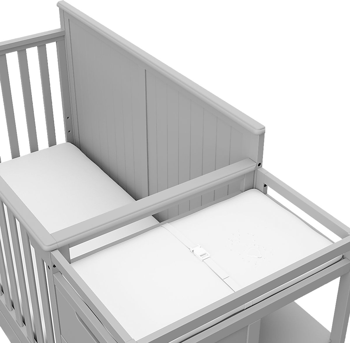 Maralah II Gray Crib | Rooms to Go