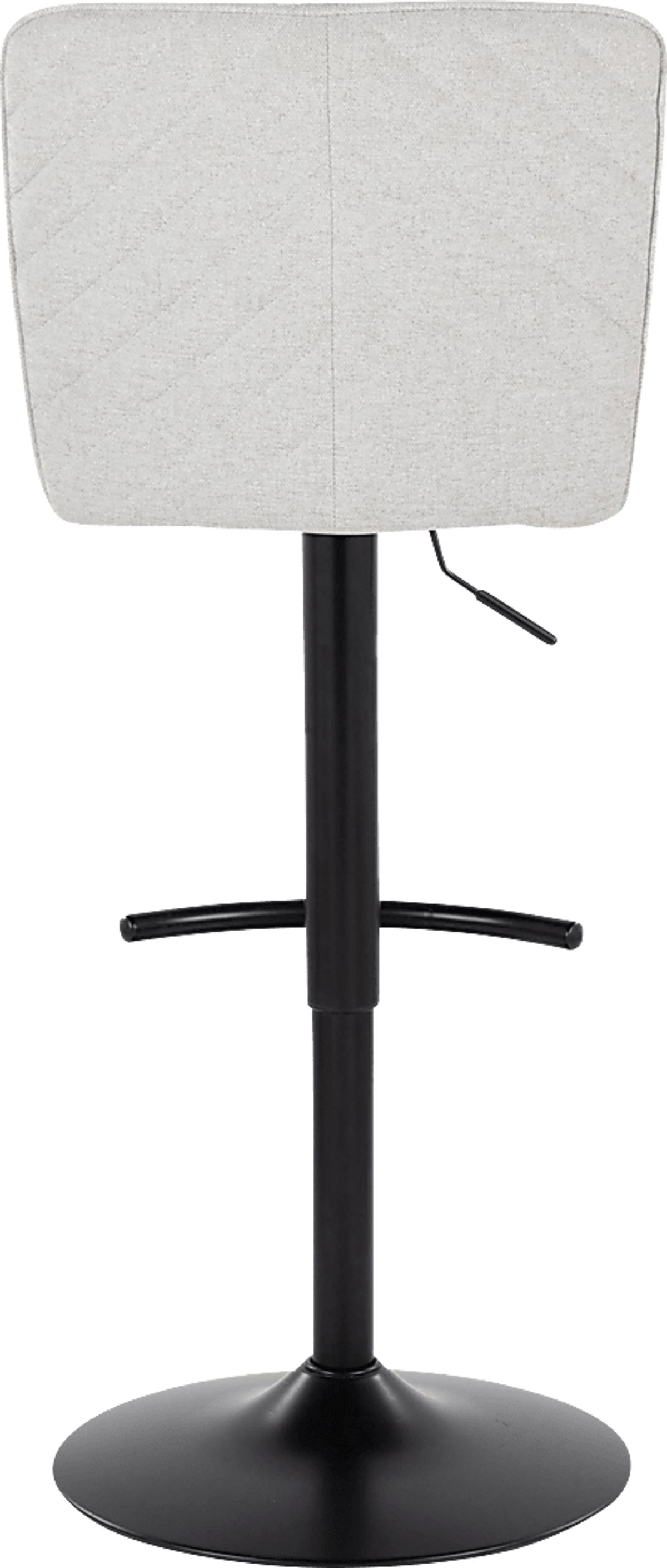 Marcei I Black Black,Colors White Polyester Fabric Barstool, Set Of 2 ...