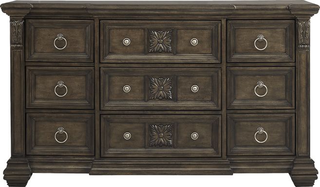 Gray Dresser: 6,8,9 Drawer Double Dressers