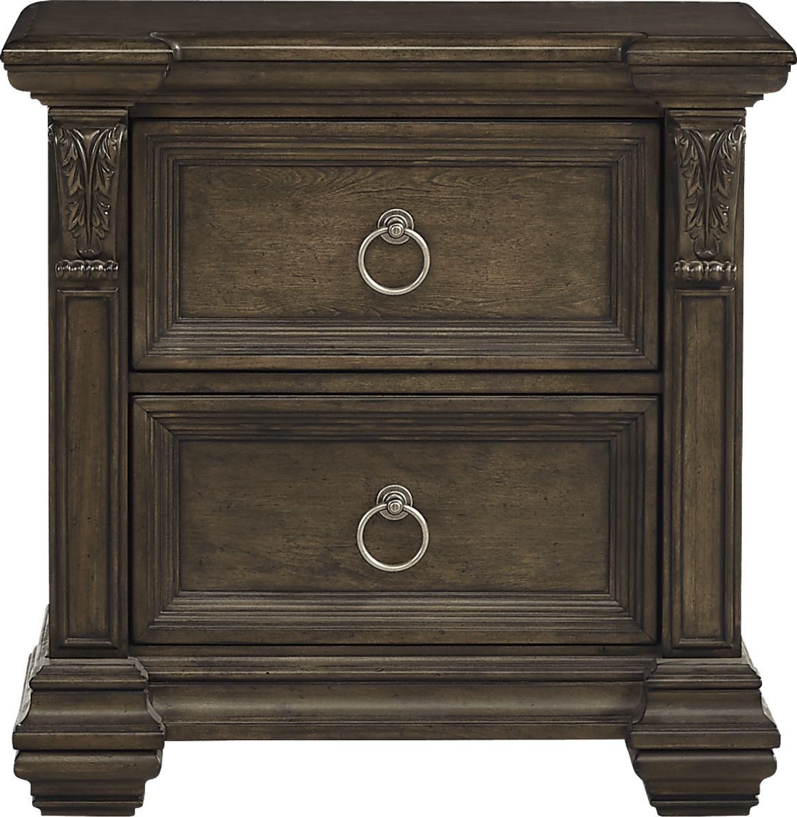 Marcelle Brown 7 Pc Queen Panel Bedroom - Rooms To Go