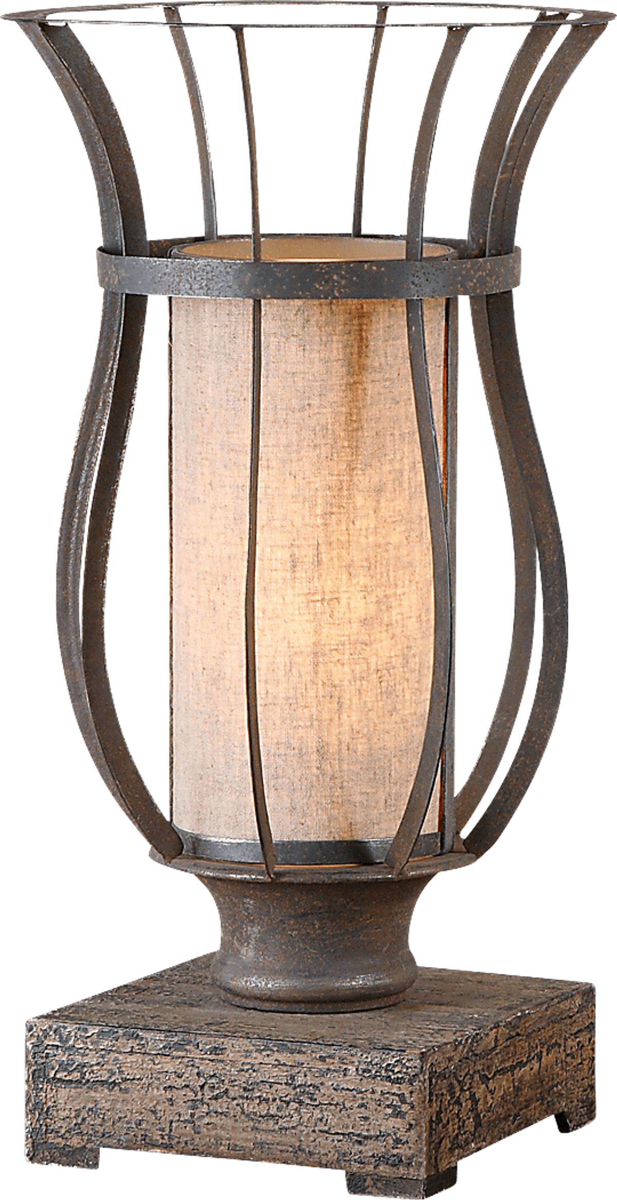Marigold Marsh Bronze Brown,Yellow Table Lamp | Rooms to Go
